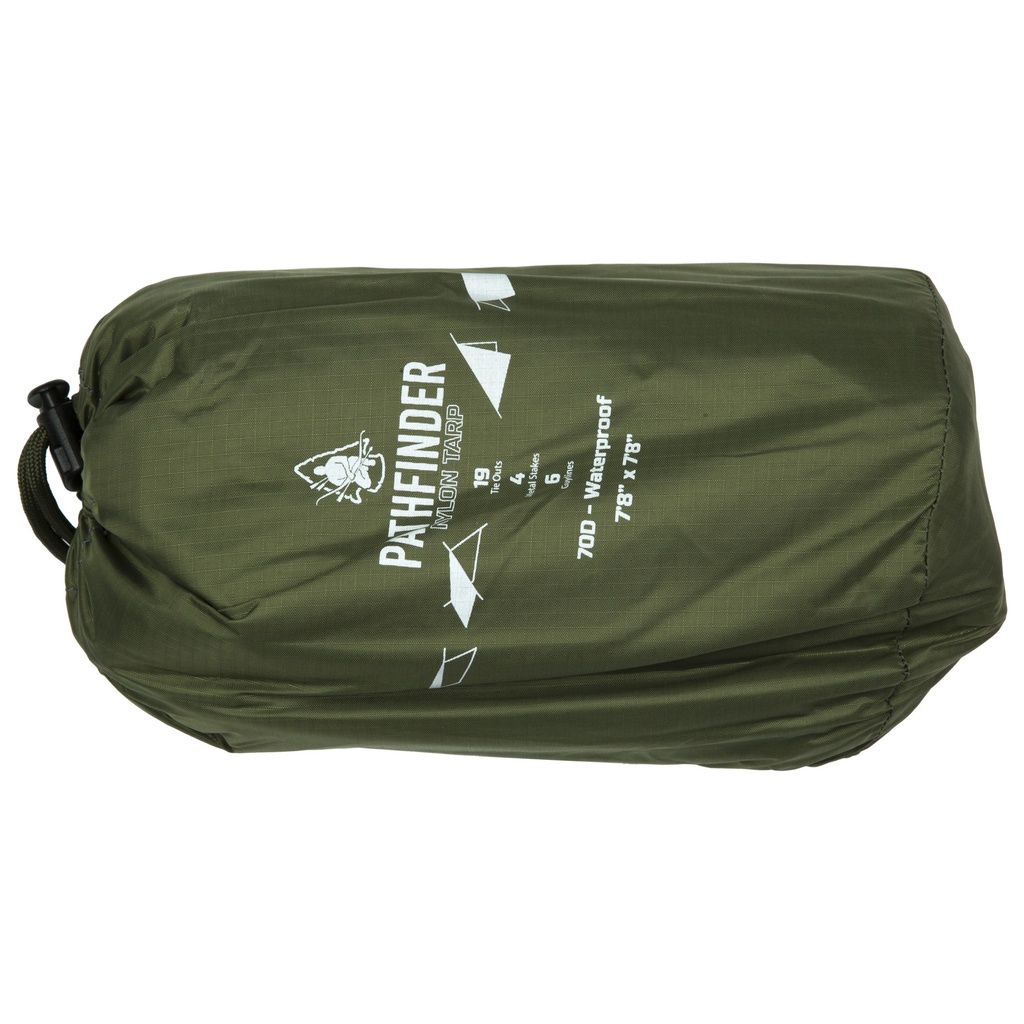 PATHFINDER NYLON TARP OD GREEN | Forged Armory